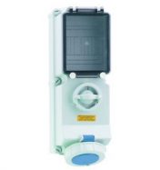 Wall Mounting Socket Outlet Switched Off, Interlocked – IP67 5Pin With ...