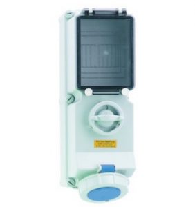 Wall Mounting Socket Outlet Switched Off, Interlocked – IP67 5Pin With ...