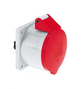 Socket Outlet Straight (IP-44): 32 Amp 4 Pin - Neptune India Limited